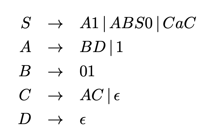 Chomsky Normalform bilden? (höhere Mathematik, Theoretische Informatik)