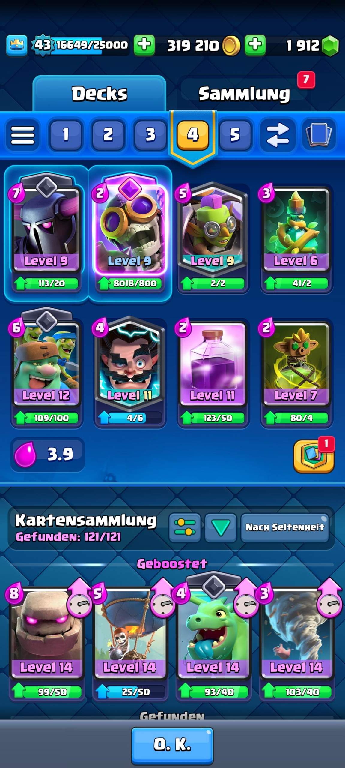 Clash royale Deck für 10k trophies maxxen(ohne Evos)? (Clash of Clans ...