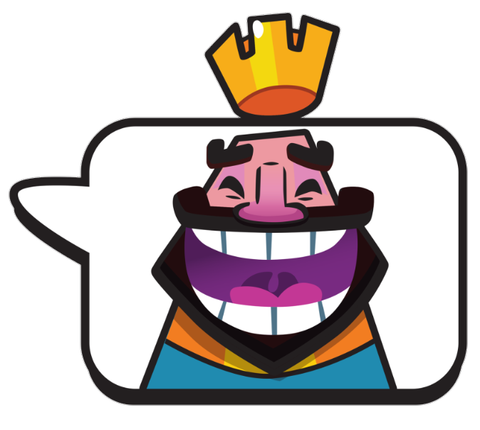 Clash Royale Emote, Gefühle? (Supercell, Strategiespiel)