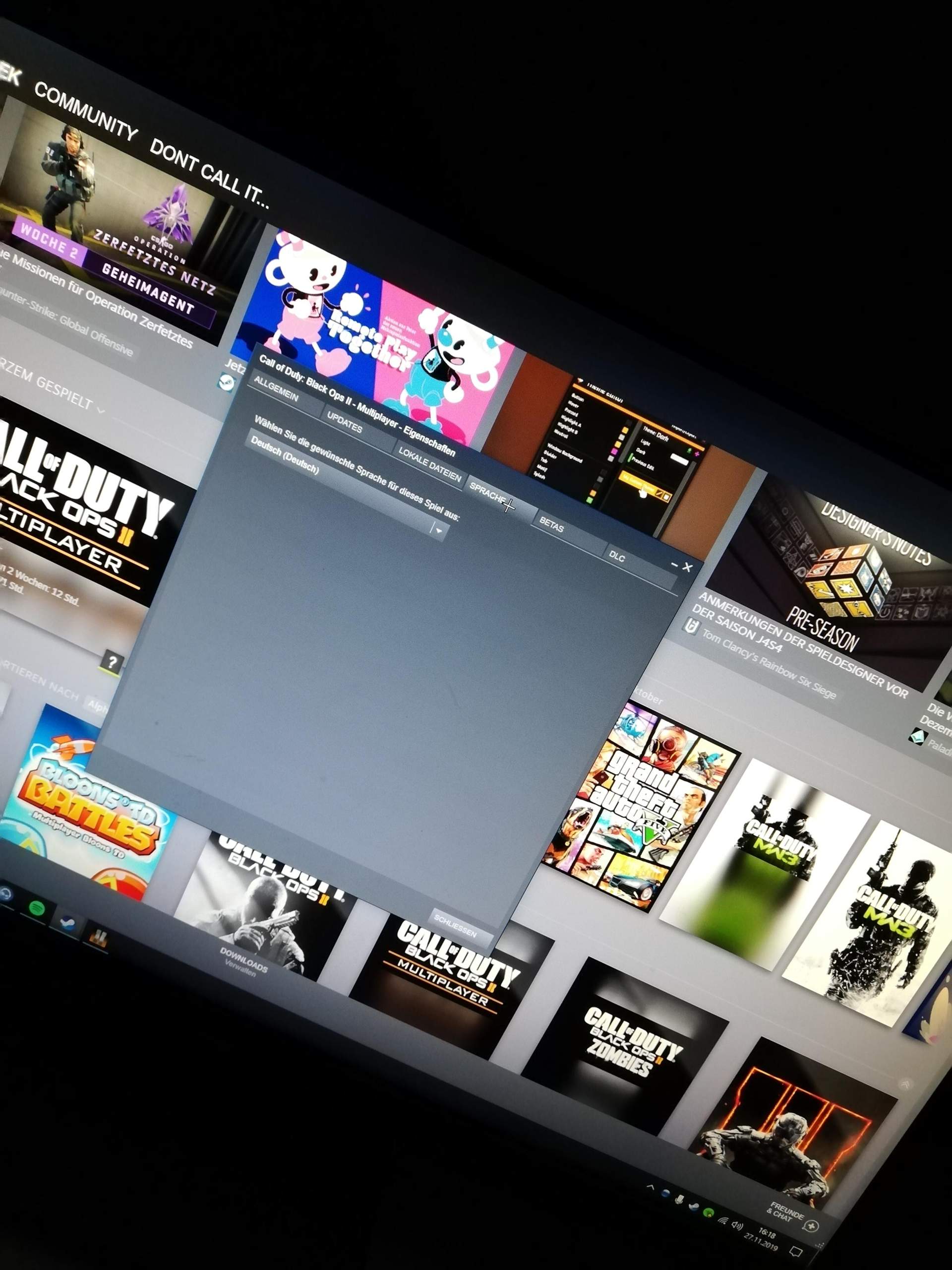 Cod bo2 (PC) von Englisch auf Deutsch? (Computer, Technik, Spiele und ...