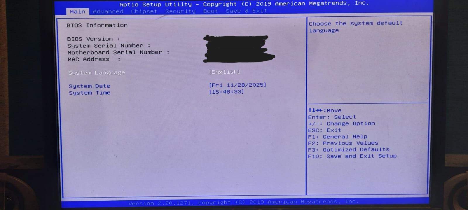 Computer fährt immer im Aptio Setup Utility hoch? (Windows, Microsoft, Fehler)