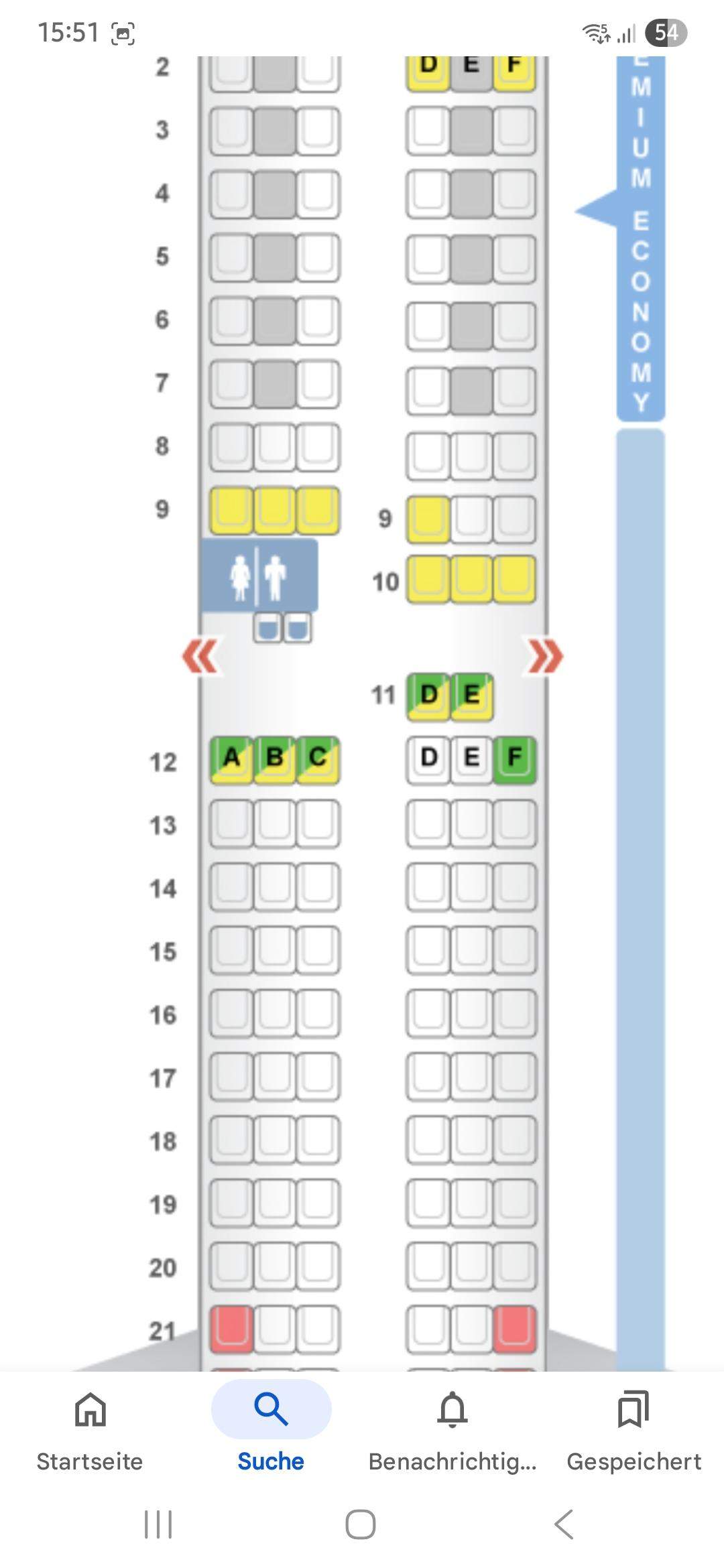 Condor Sitzplätze? (Flugzeug, Flug)