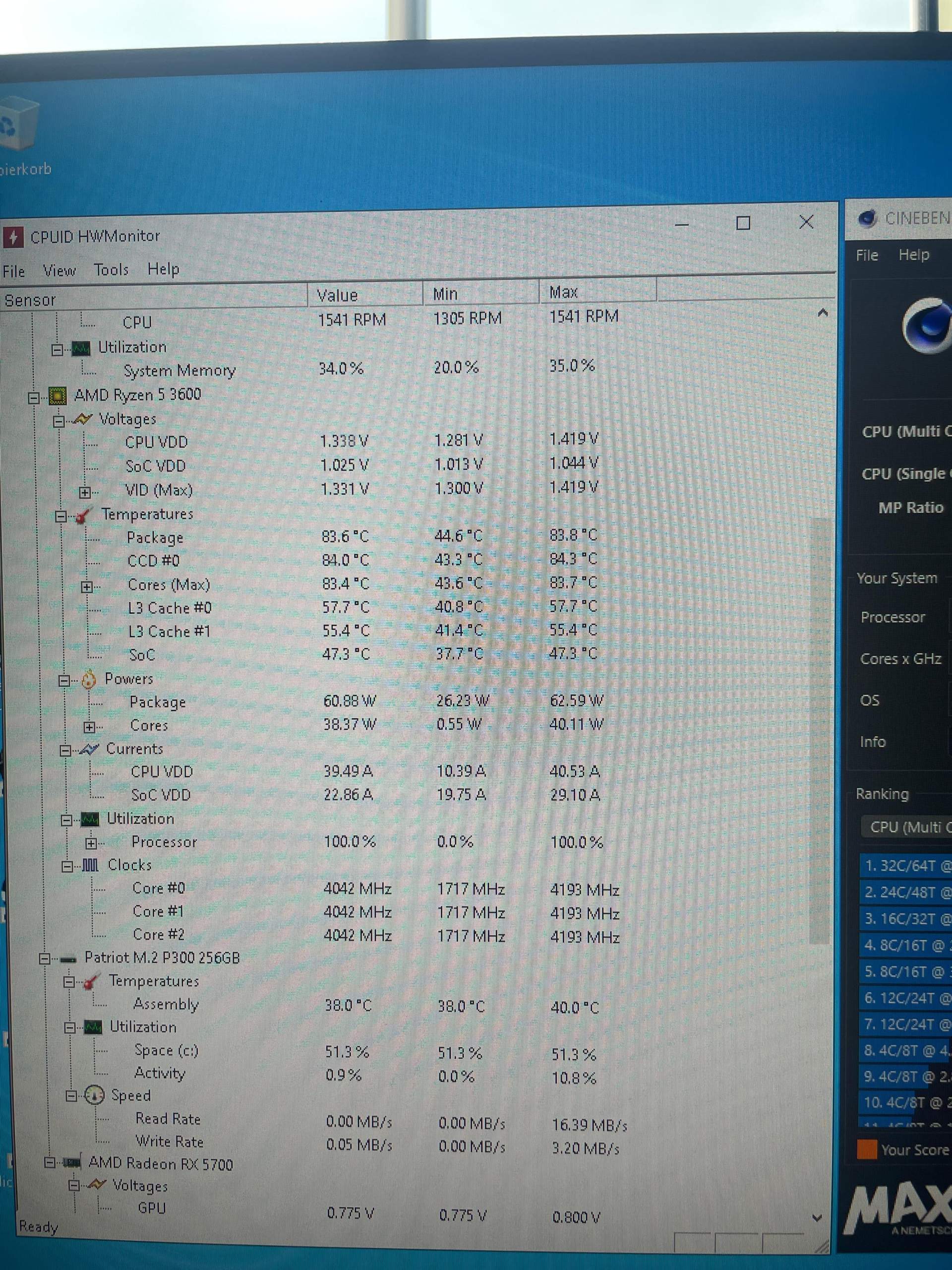CPU hohe Temperatur? (PC, Crash, kühlung PC)