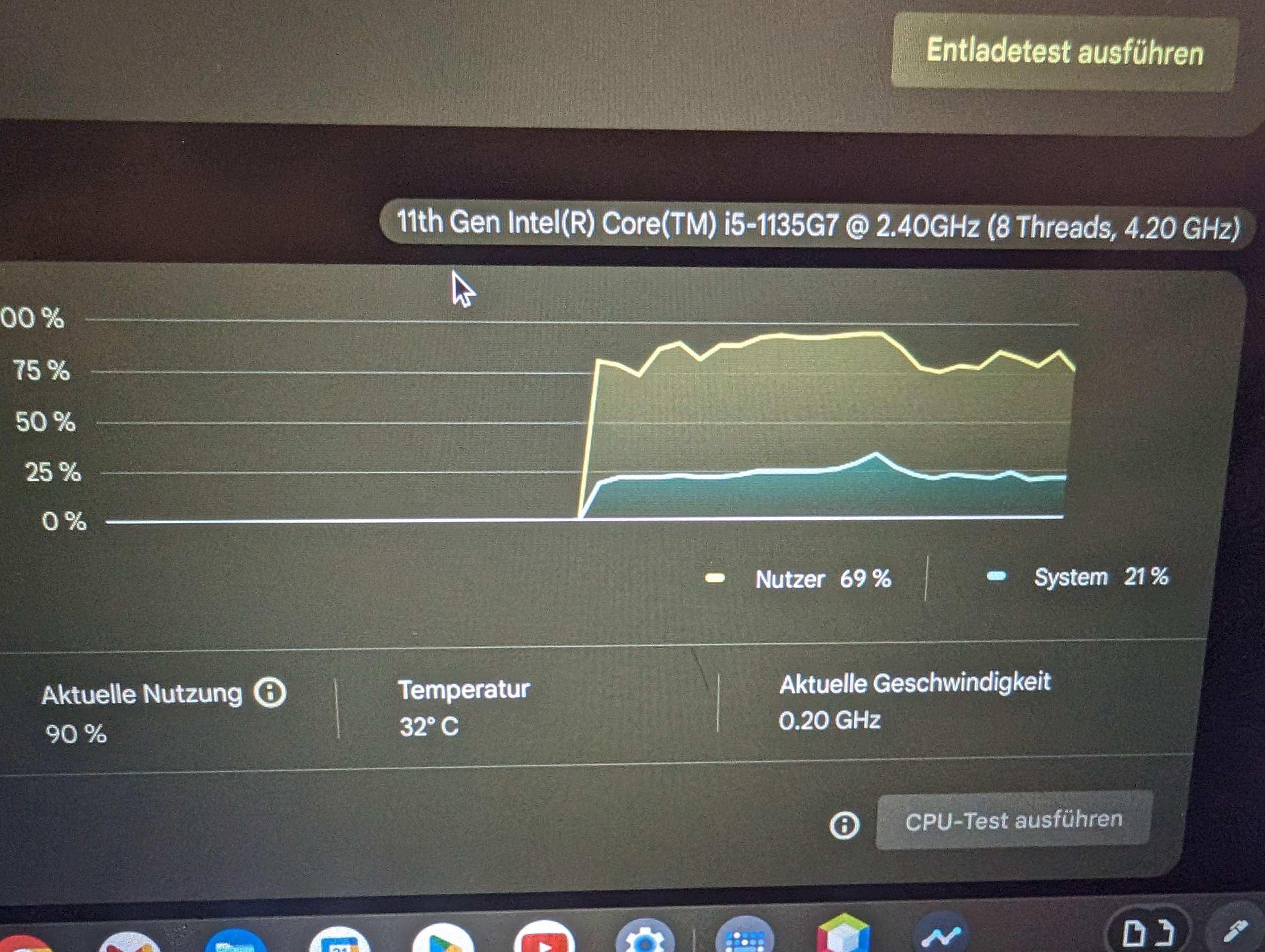 CPU läuft nur noch mit 0,20 GHz Taktfrequenz? (Prozessor, Intel Core, CPU-Auslastung)