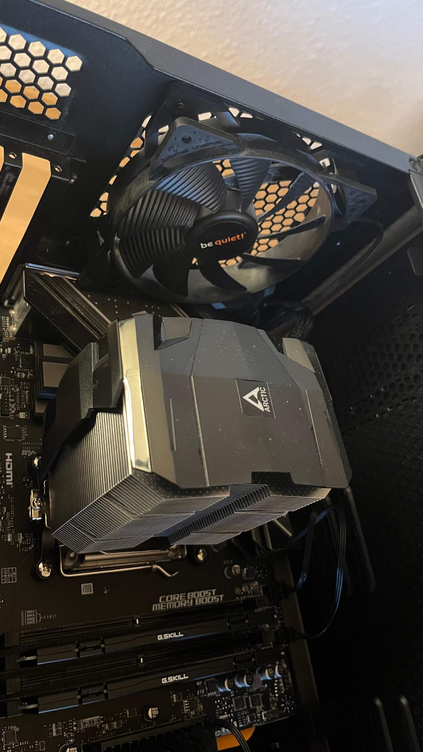 CPU Lüfter falsch rum eingebaut? (CPU-Kühler)