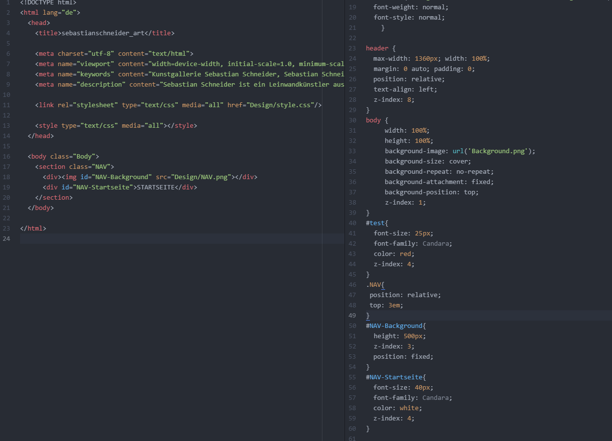 Css Html Text Ist Unsichtbar Computer Webseite Programmieren
