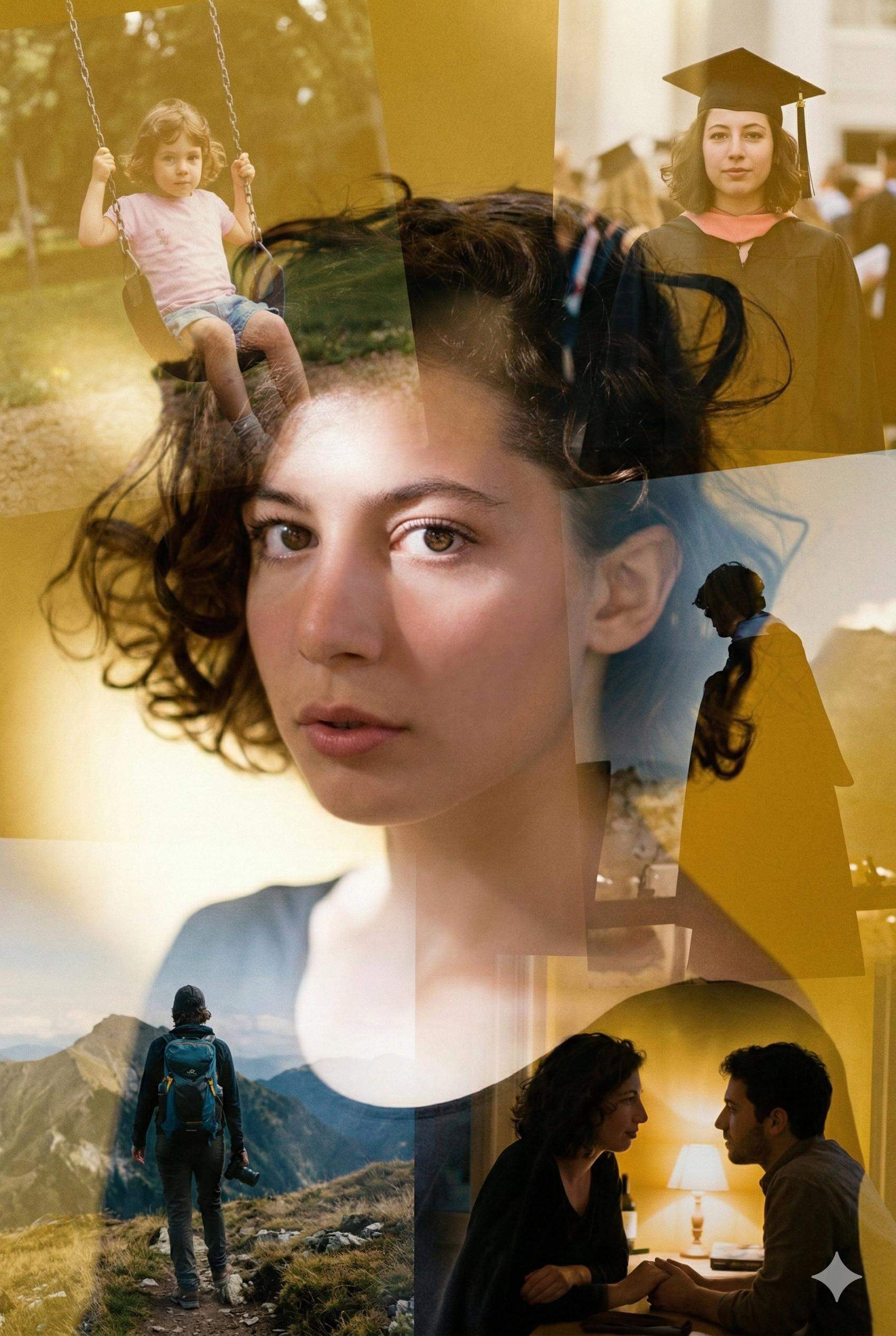 Das 'Chronoscape' Portrait (Synthetische Erinnerung). (Bilder ...