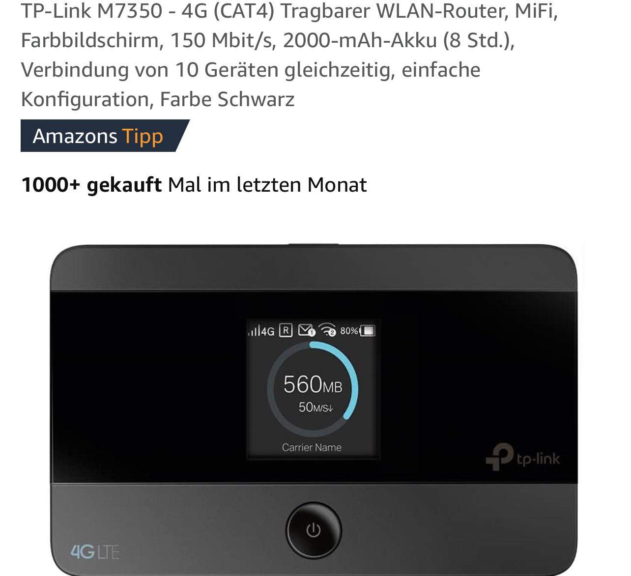 Datenvertrag mobiler Router? (Internet, mobile Daten)
