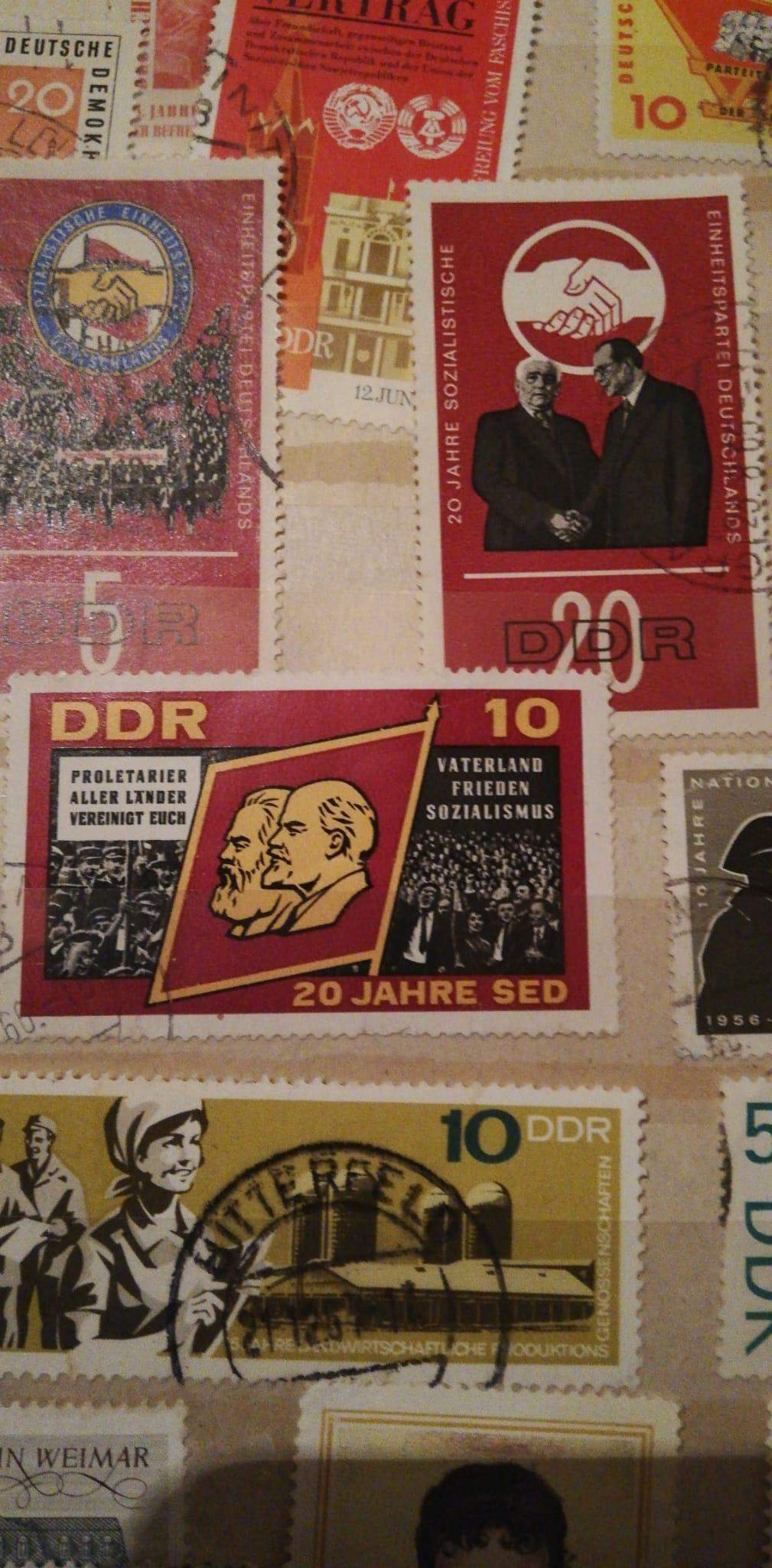 DDR Briefmarken wert?