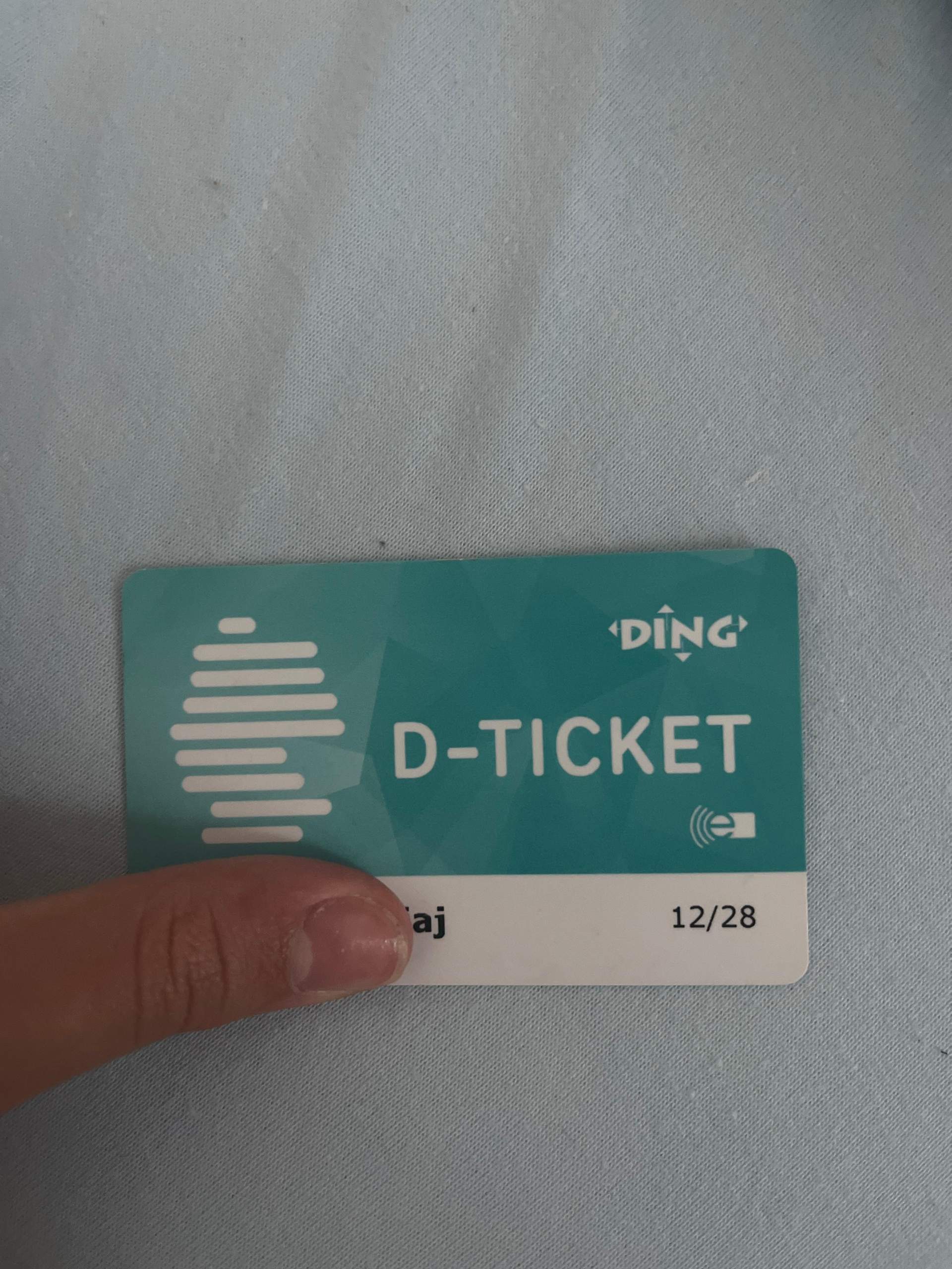 Deutschlandticket? (Bahn, Ticket, Deutsche Bahn)