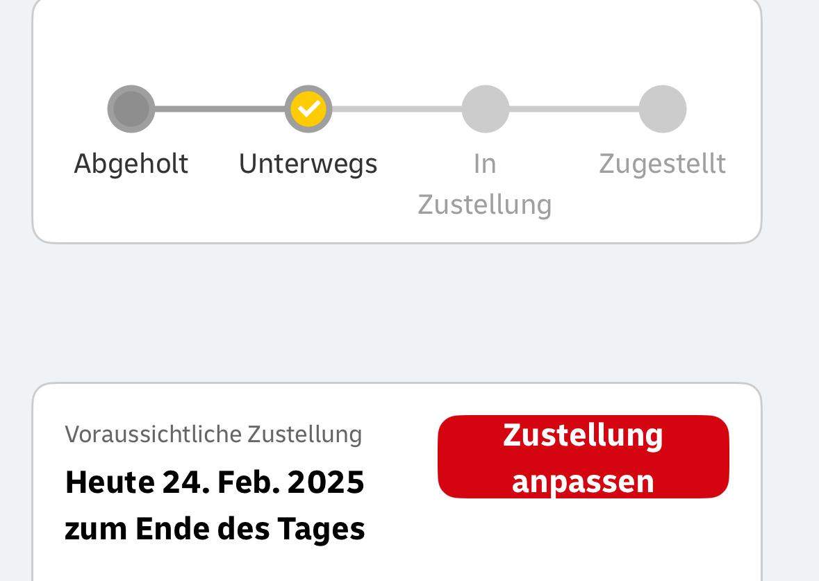 DHL Express Status sortiert? (Versand, Paket, Lieferung)