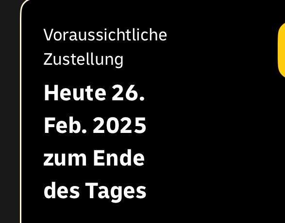 DHL Express Zustellung zum Ende des Tages? (Versand, Paket, Lieferung)