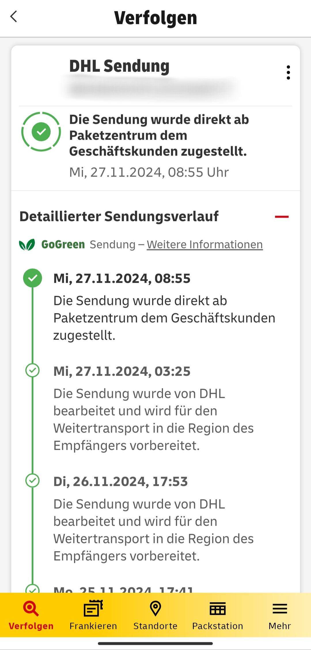 DHL-Paket? (Post, Versand, Bestellung)