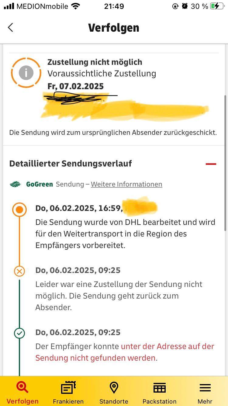 DHL Paket? (Amazon, Post, Versand)