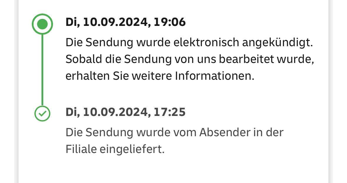 DHL Versandstatus merkwürdig? (Sendung, DHL Paket, Paketversand)