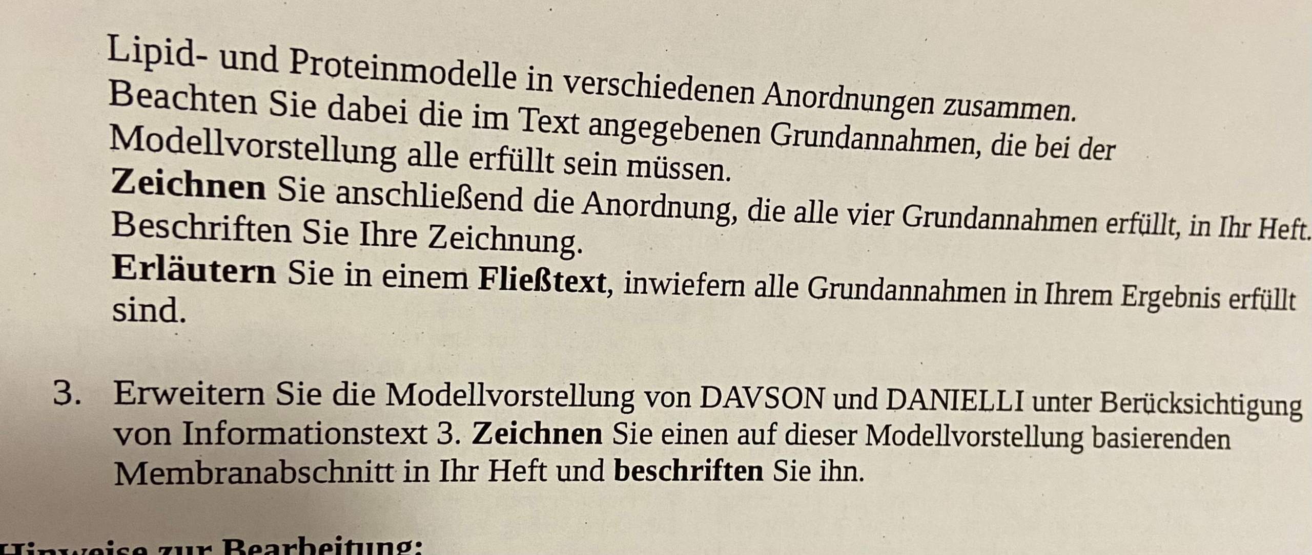 Die Biomembran? (Bio, Biologieunterricht, Membran)