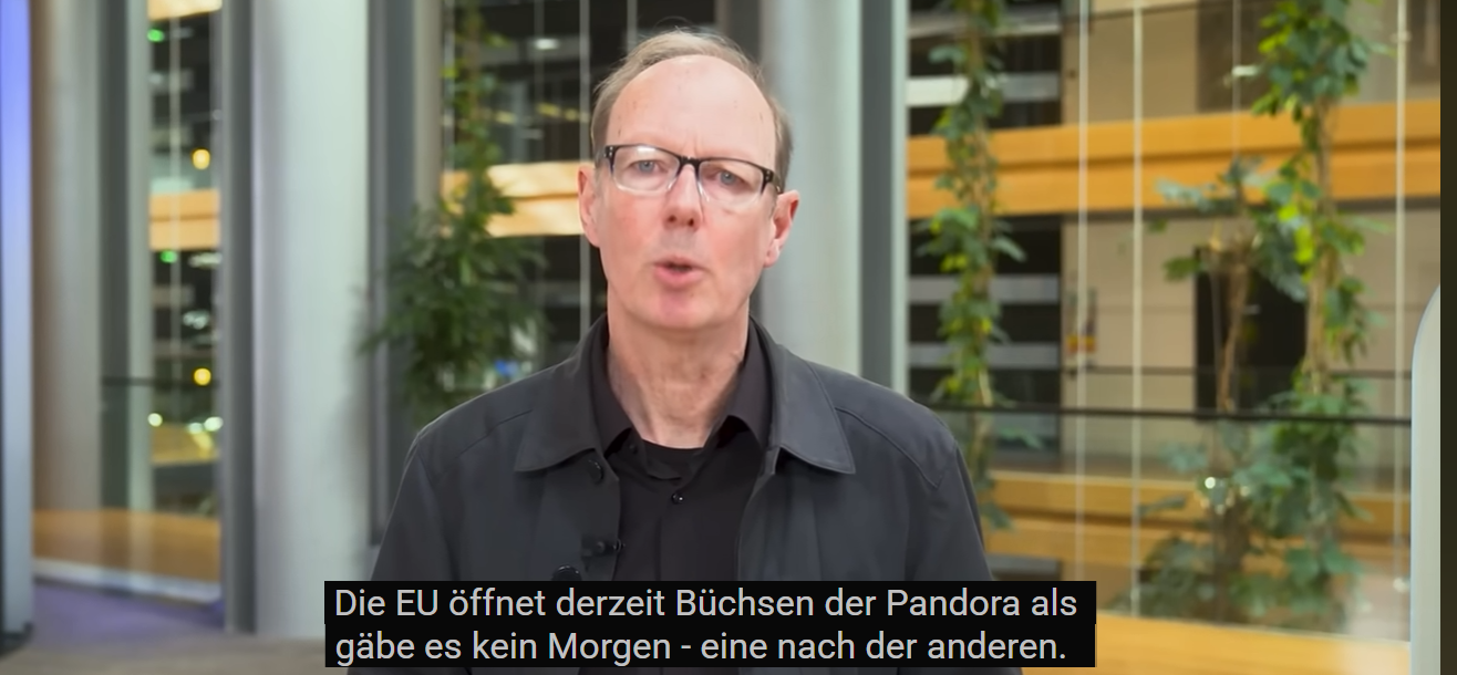 Die EU öffnet Büchsen der Pandora als gäbe es kein Morgen? (Europäische ...