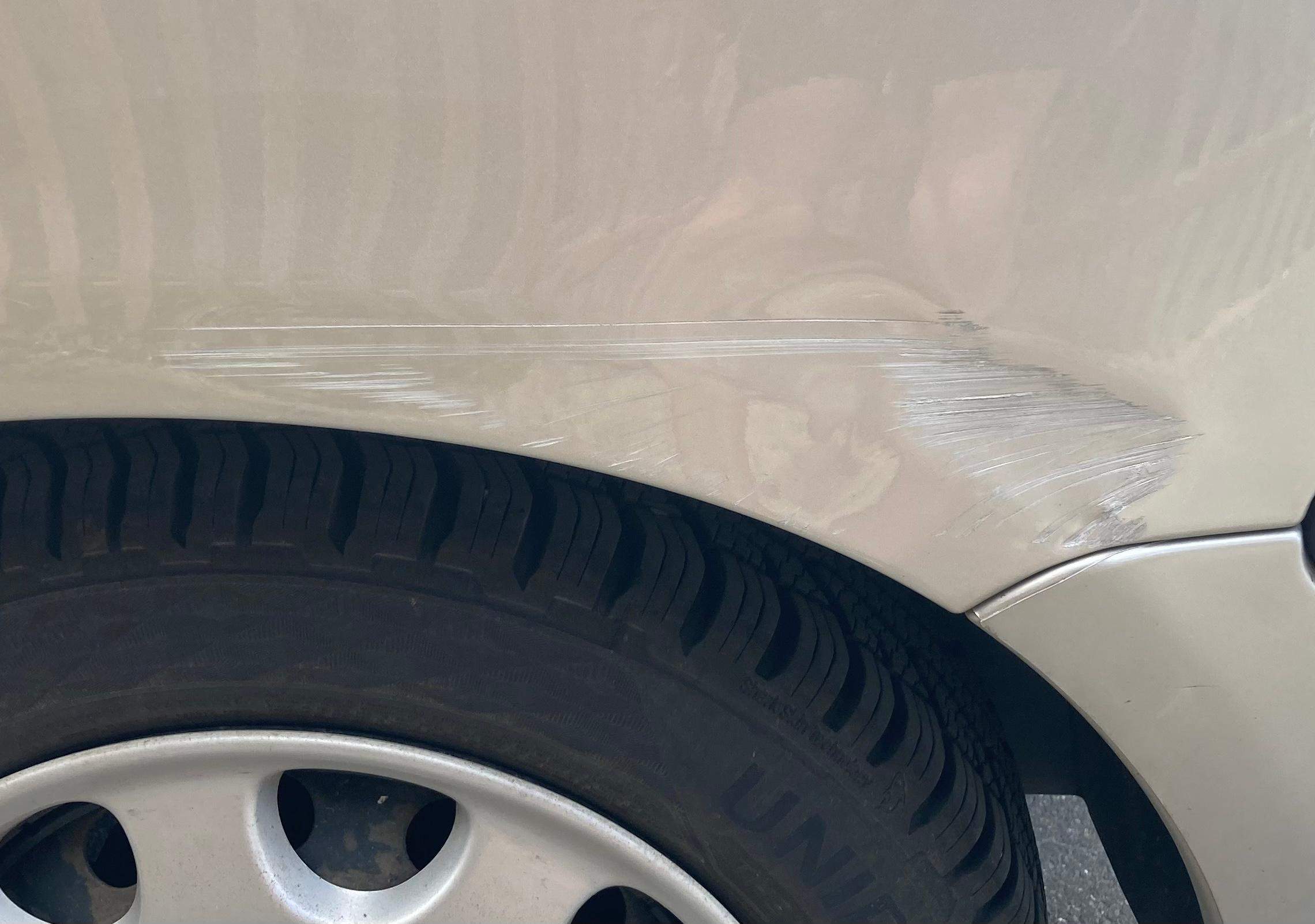 Diese Auto Schramme mit smart repair weg bekommen? (Reparatur ...