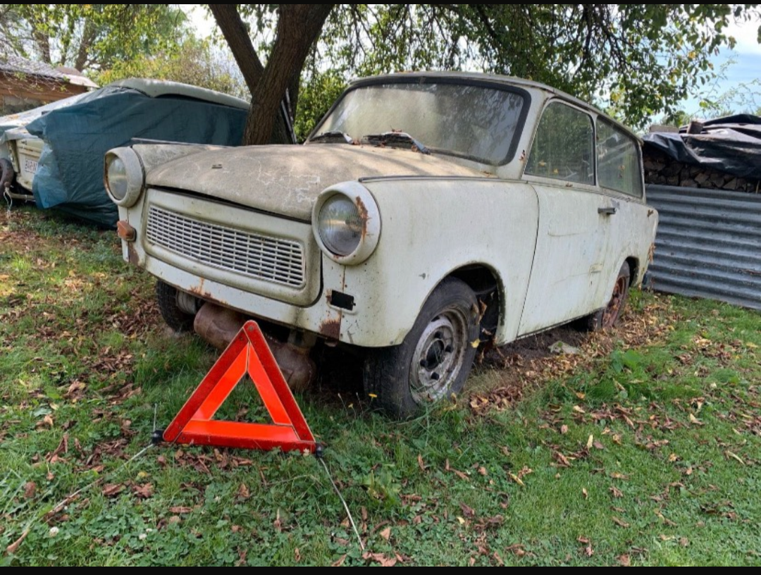 Diesen Trabant holen? (Technik, Werkstatt, Oldtimer)