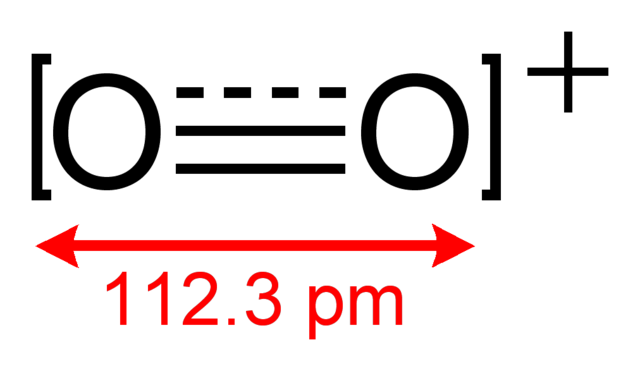 Dioxygenyl, O2+ Bindung? (Physik, Chemie, Atom)