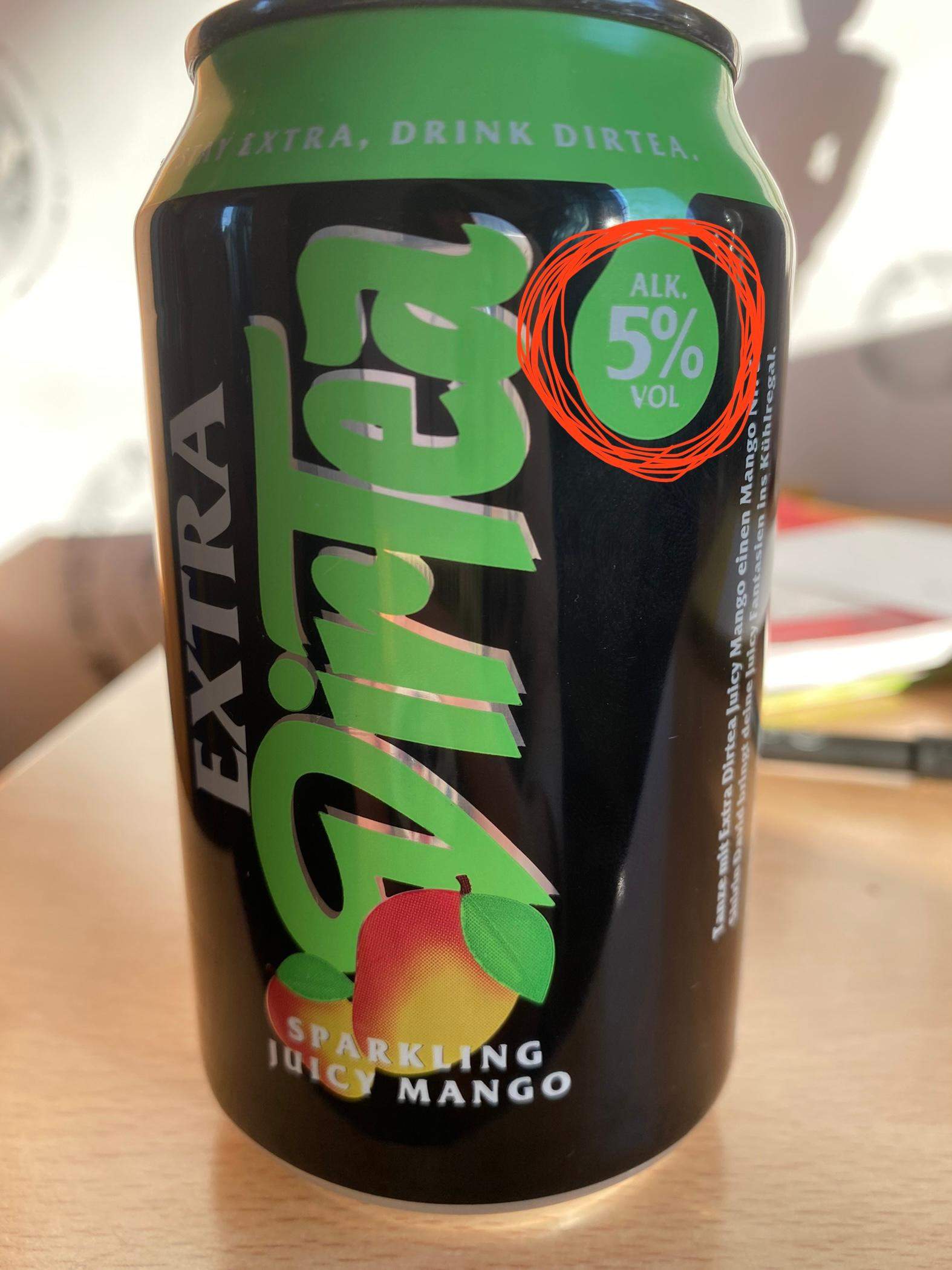 DirTea mit Alkohol? (minderjährig)