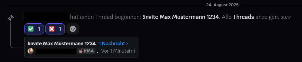 Discord - Bot: Abstimmung Thread mit Auto Reaktion (JA /Nein) erstellen? (JavaScript ...
