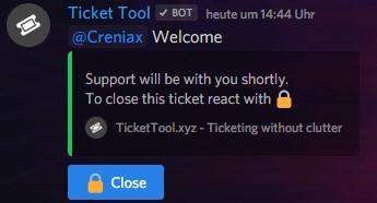 Discord Bot Studio | TicketSystem? (Computer)