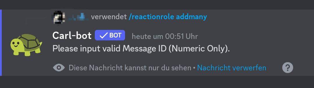 Discord Carl-Bot Rollenverteilung? (App, Informatik, Discord Bot)