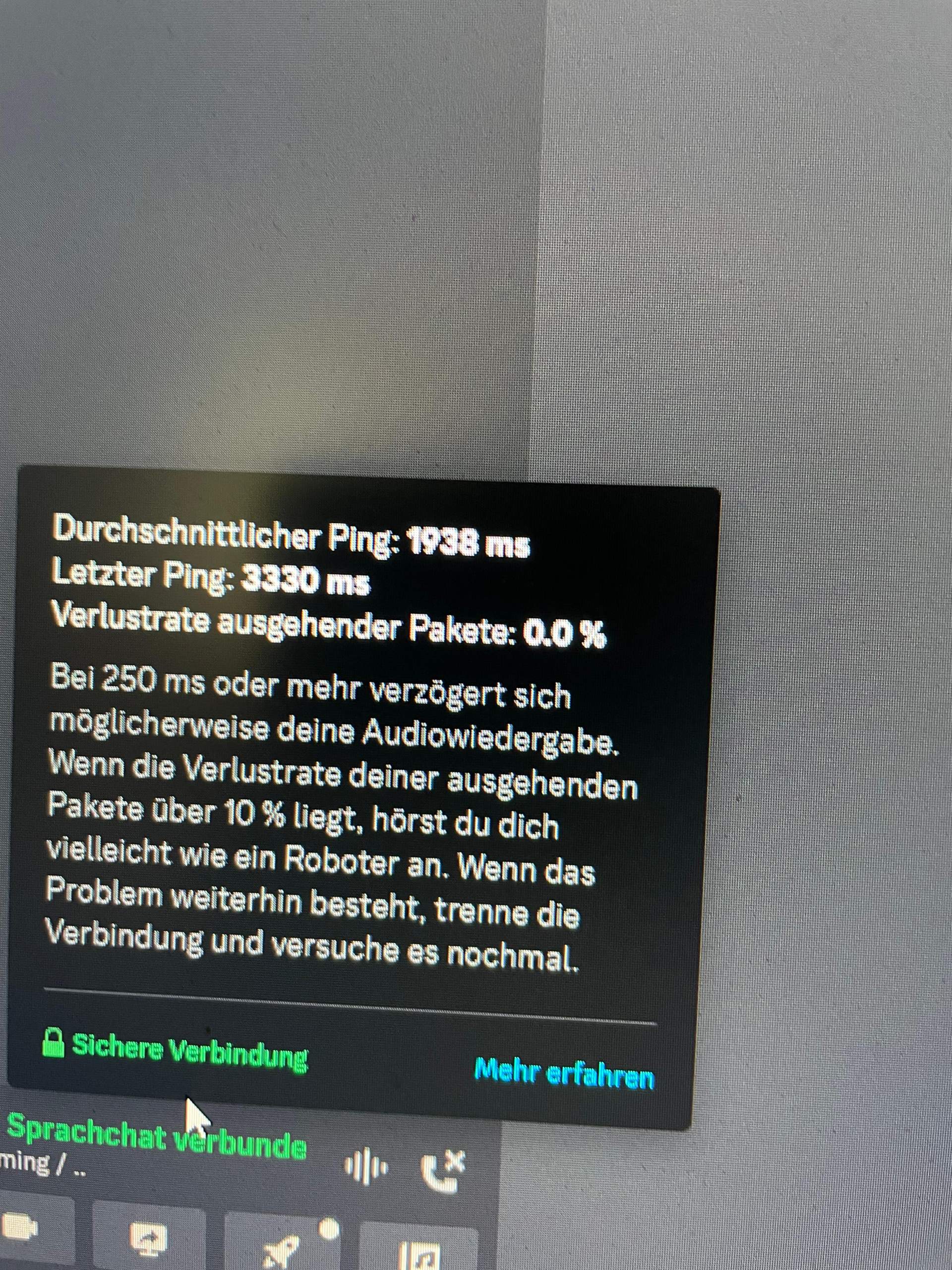 Discord Ping ständig über 1000? (PC, WLAN, Valorant)