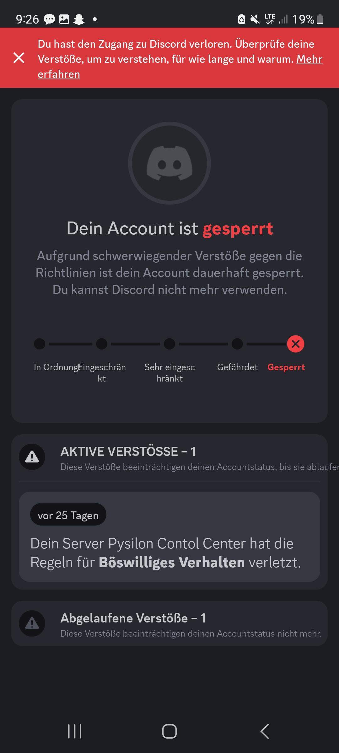 Discord Support sendet keine Antwort? (E-Mail, Account, Discord Server)