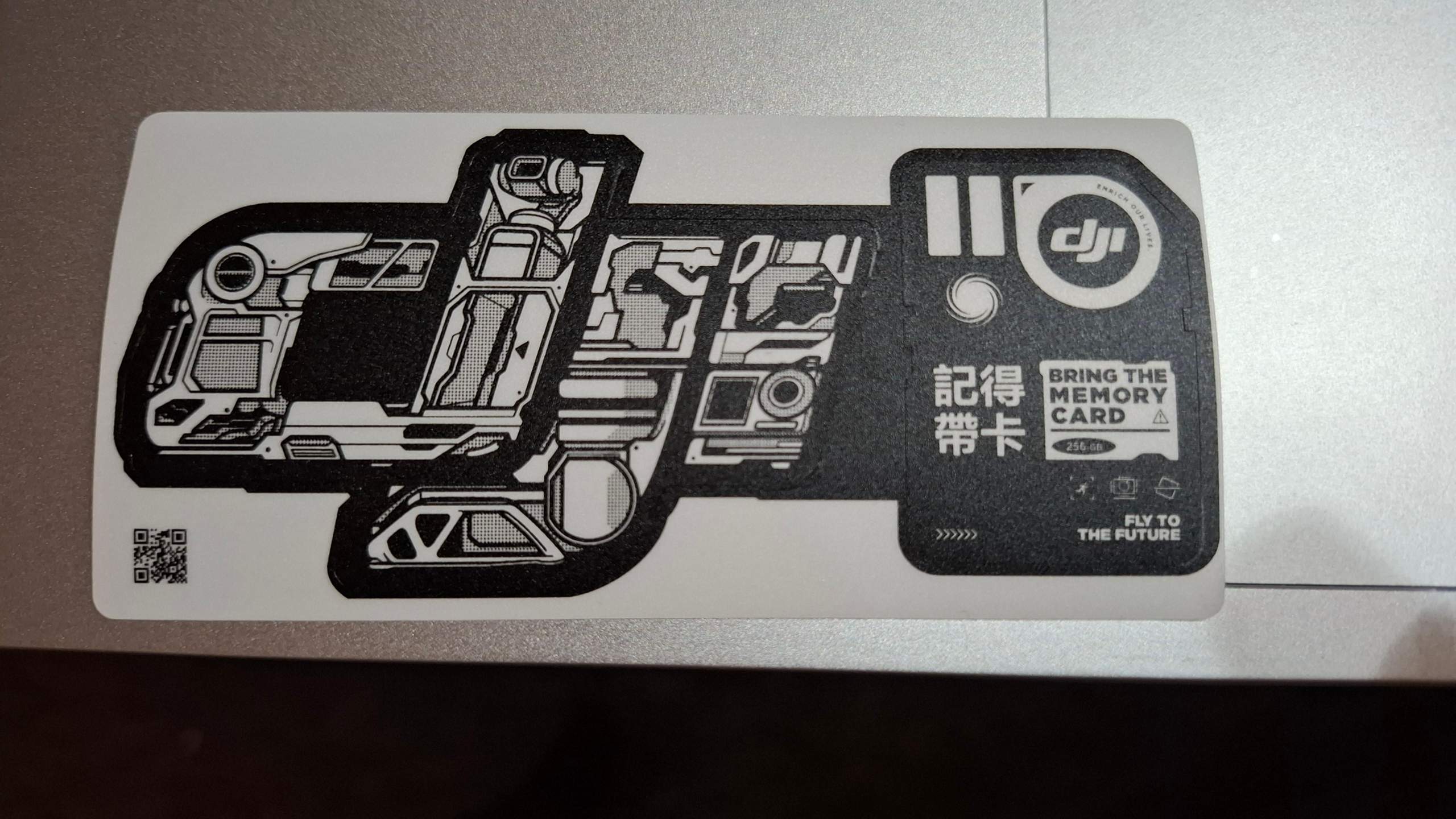 Dji Sticker wofür? (Kamera, Drohne, Dji Mini)