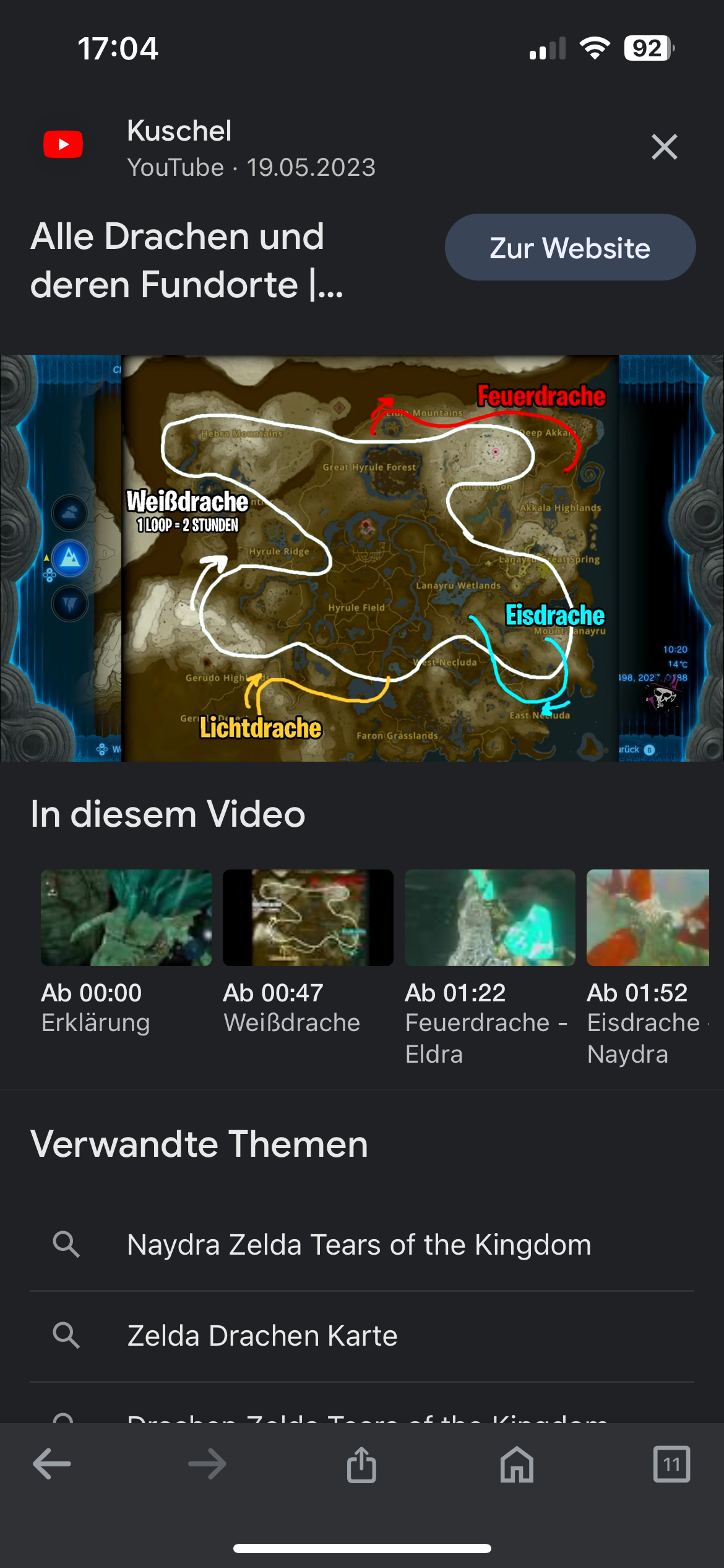 drache eldra tears of the kingdom? (Nintendo Switch, Zelda, Zelda ...