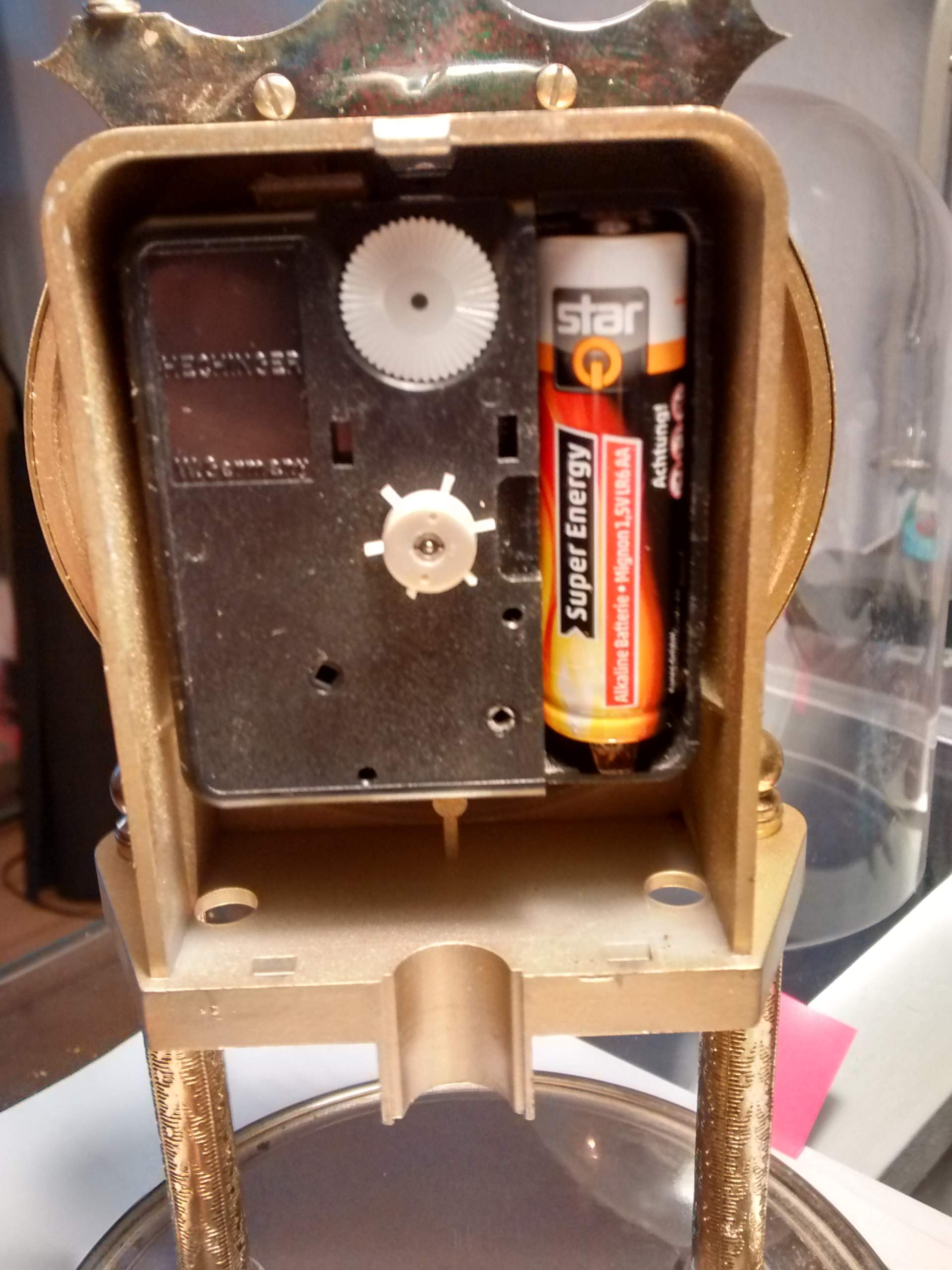 Drehpendeluhr Trenkle, Pendel schwingt nicht? (Computer, Technik, Technologie)