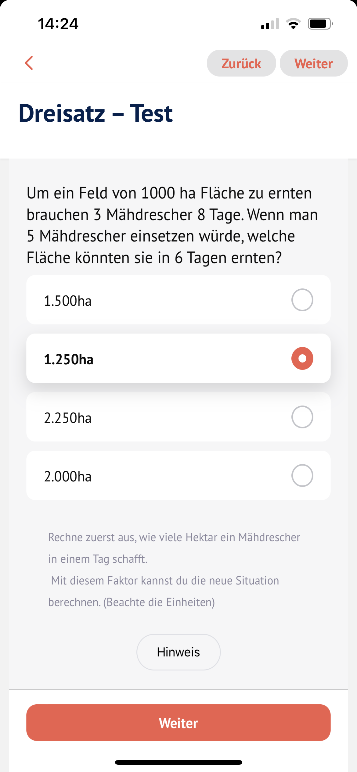 Dreisatz Erklärung bitte? (Mathematik)