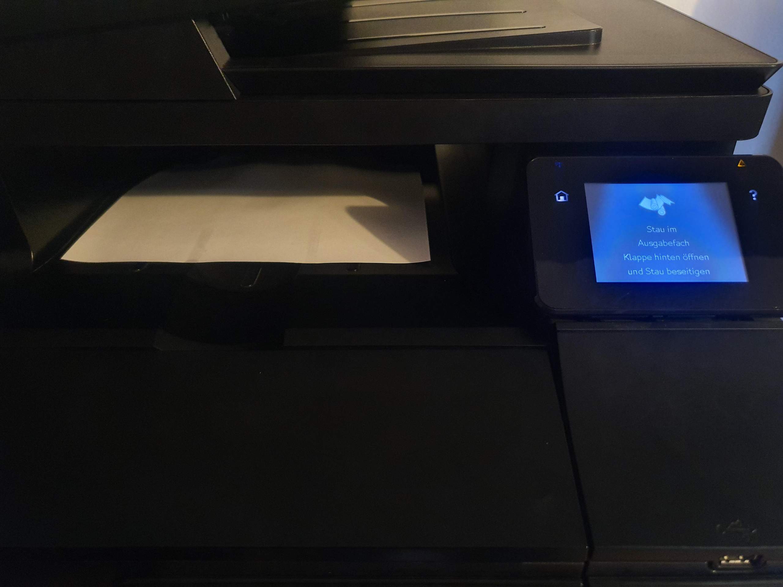 Drucker hat immer wieder Papierstau, was tun? (HP, Papier)