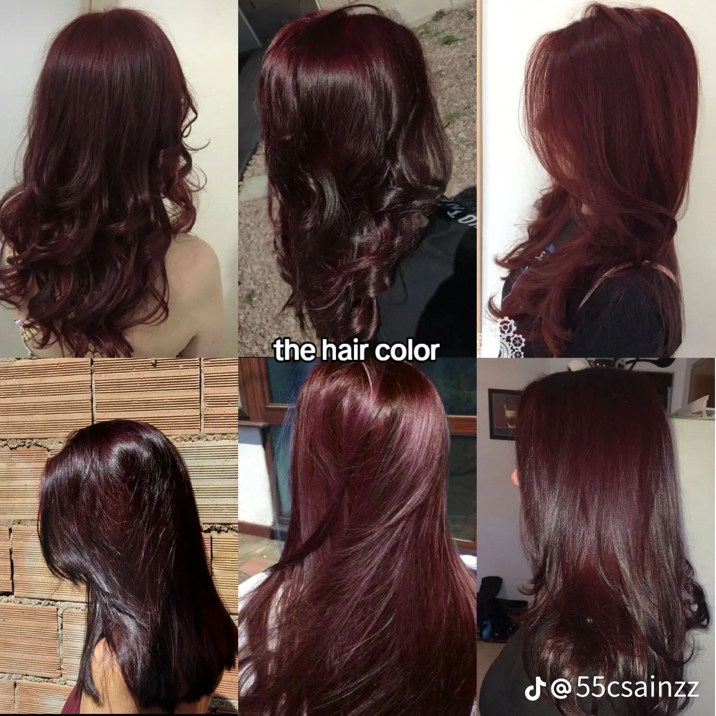 Dunkelbraune Haare dunkel/Wein rot färben?