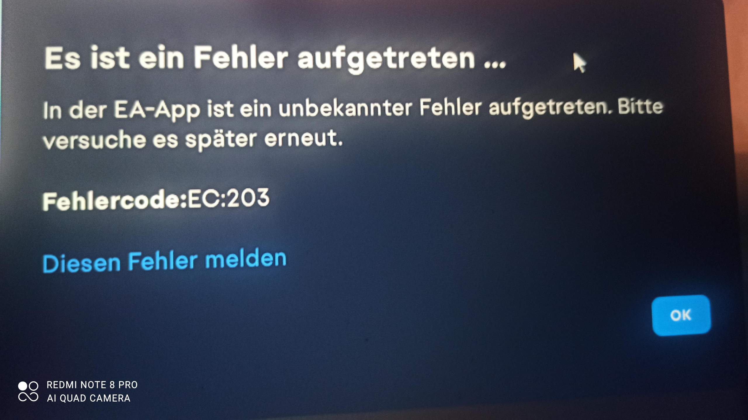 EA Fehler Code Beheben PC Steam FIFA EA Fehler Code Beheben PC Steam FIFA