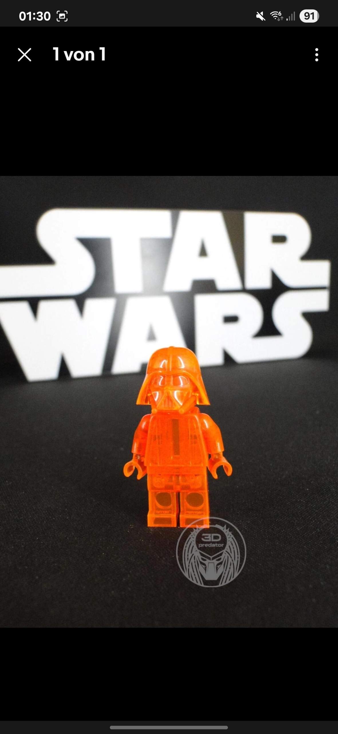 Echte lego prototype figur? (Star Wars, Lego Star Wars)