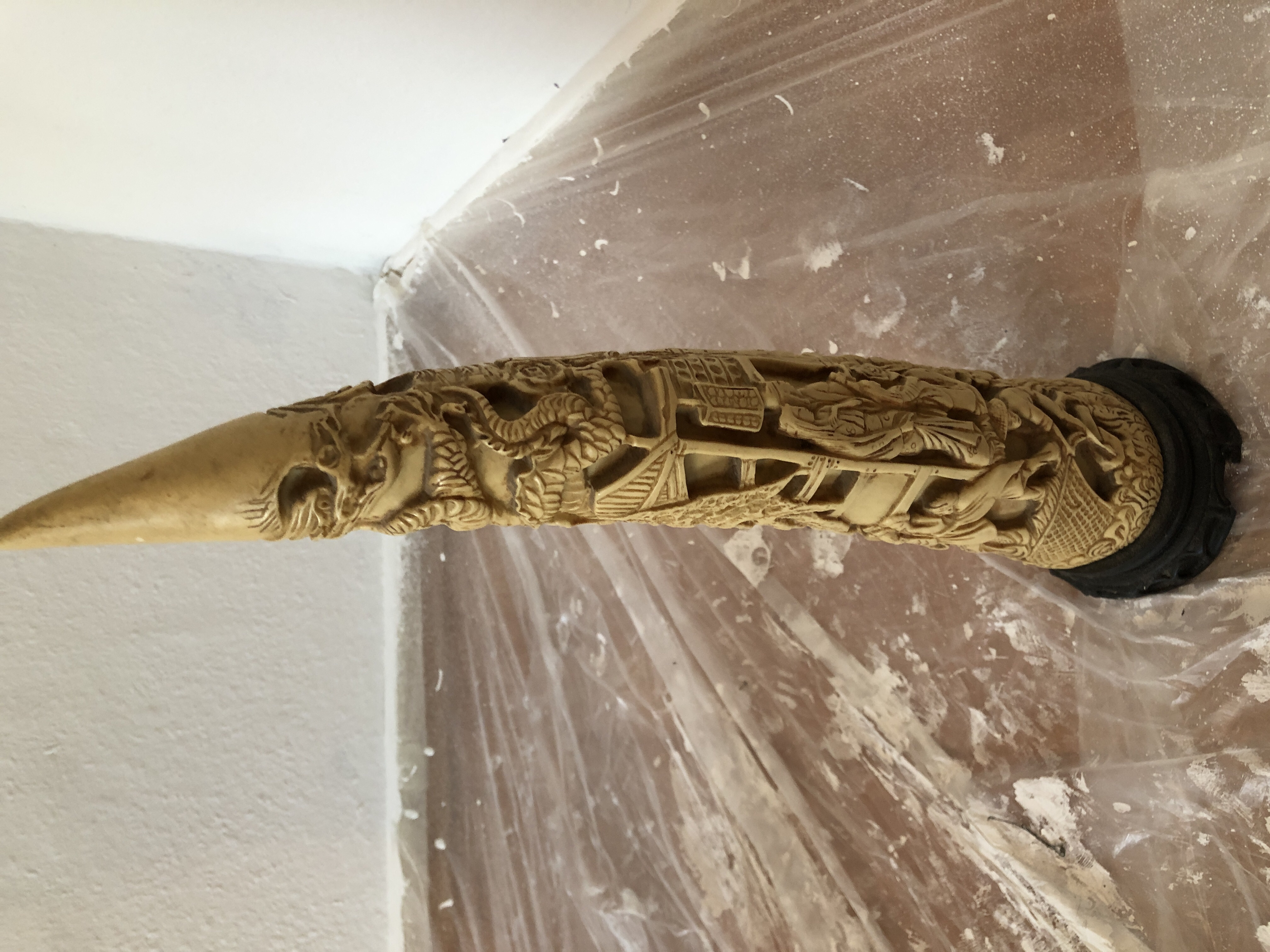 Echtes Elfenbein? (Tiere, elefant, Elfenbeinküste)