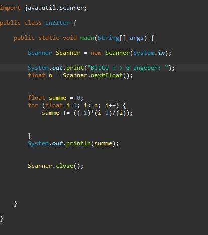 Eclipse Programmieren / Logarithmus? (Schule, Mathematik, Java)