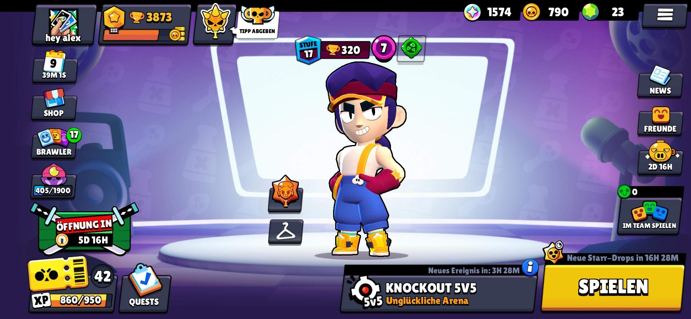 Edgar VS Fang (Brawlstars) (Supercell, Brawl Stars, brawler)