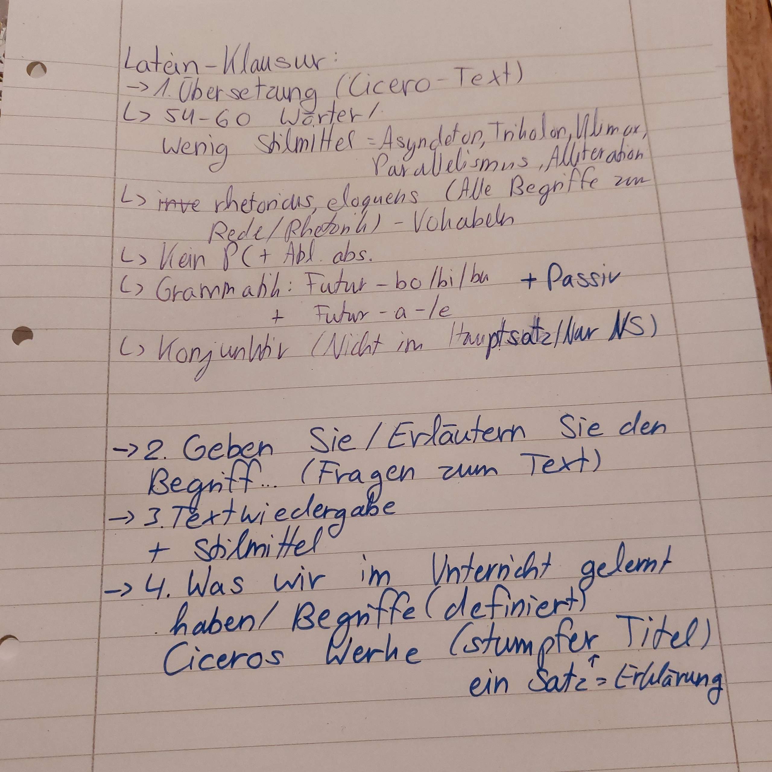 EF;Latein-Klausur? (Schule, Sprache, Übersetzung)