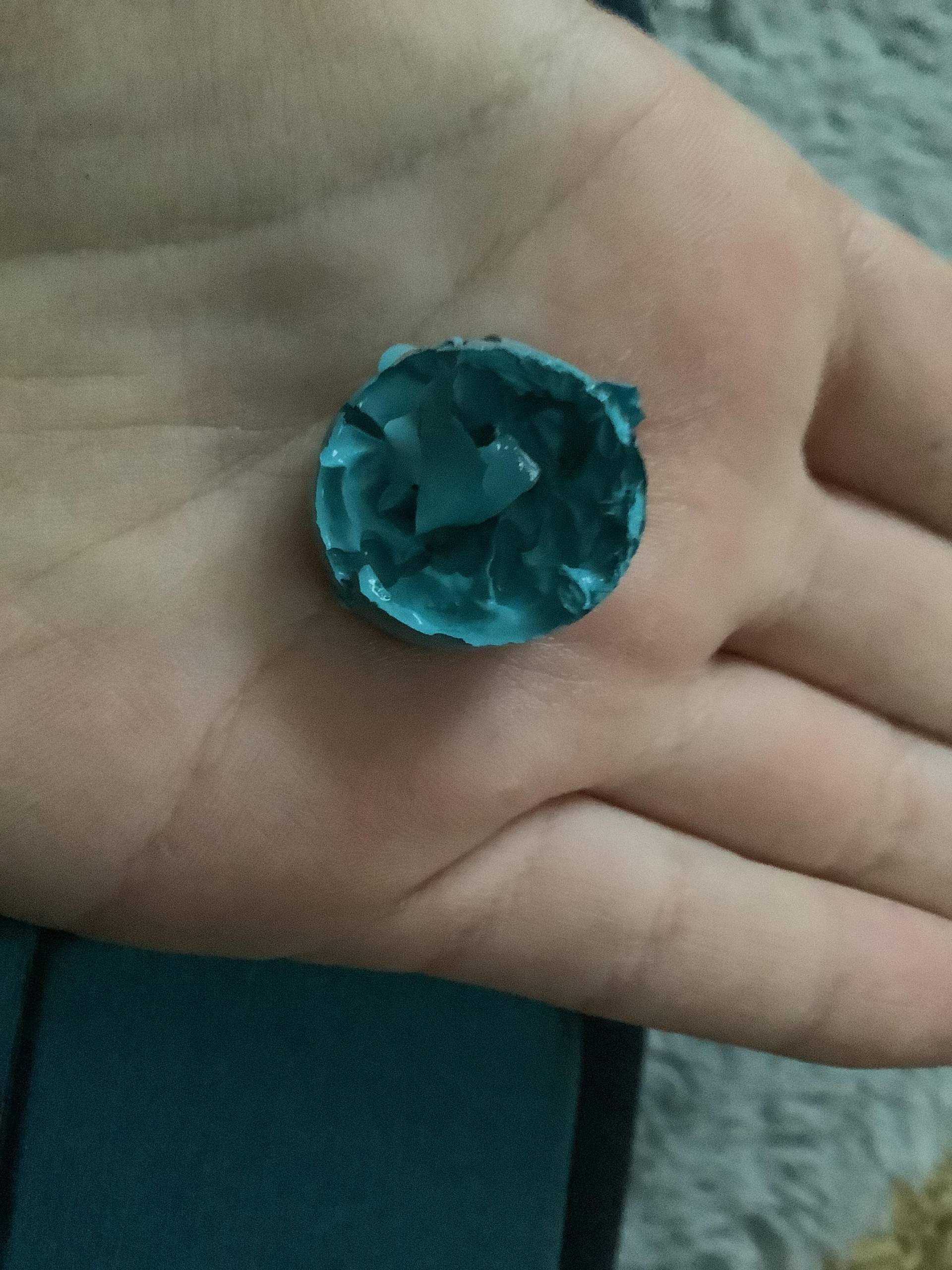 Eingetrocknete Acryl Farbe wiederverwenden? (Kunst, malen, Malerei)