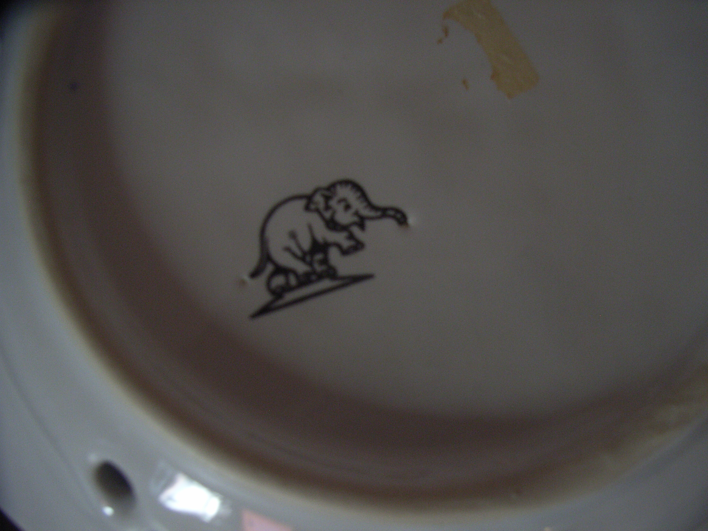 Elefant Porzellanmarke? (Marke, Porzellan)