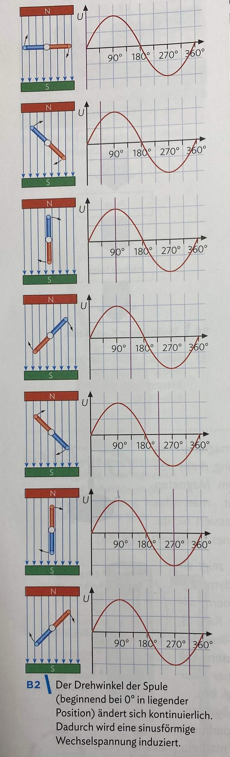 Elektrogenerator und Induktion? (Strom, Elektrizität, Bewegung)