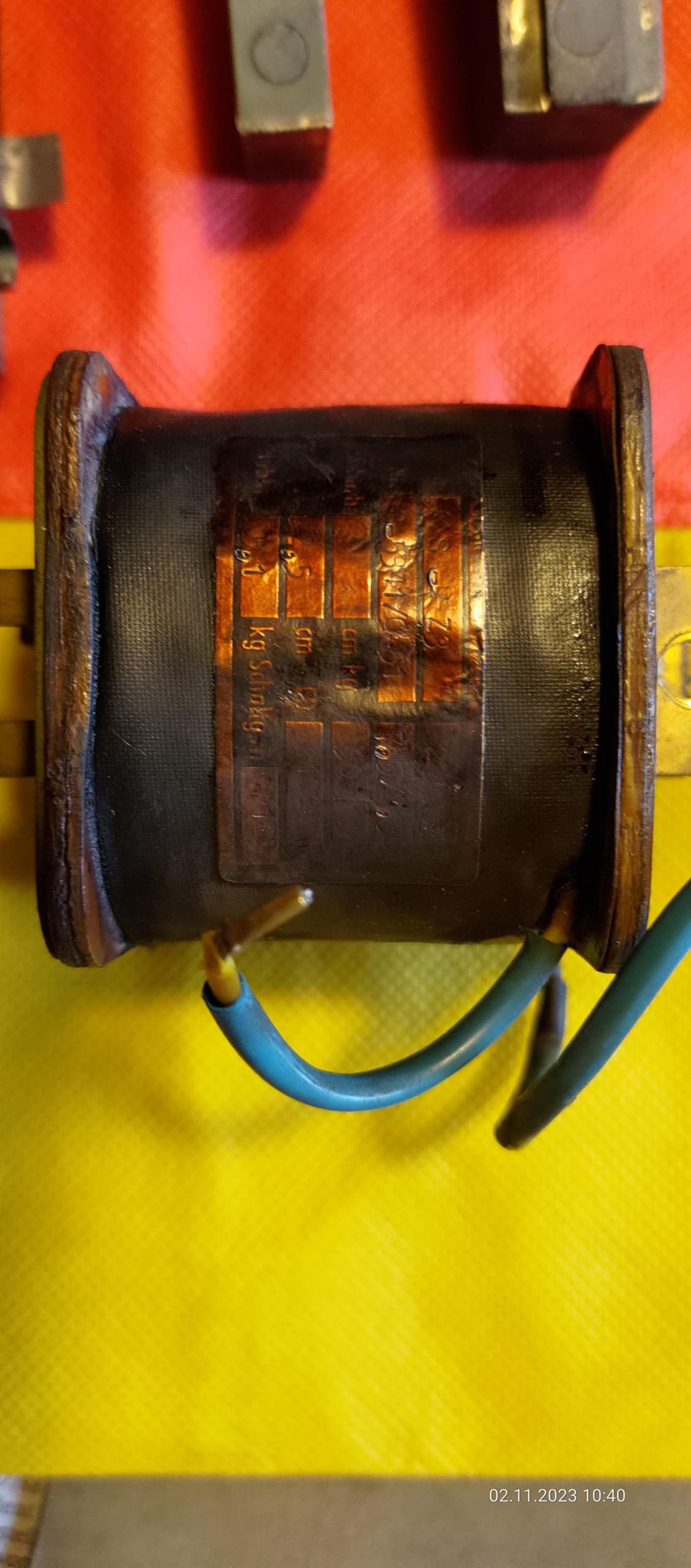 Elektromagnet defekt? (Maschinenbau, Industrie, Spule)