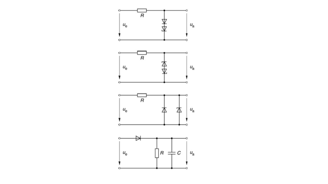 Elektrotechnik: Sinusspannung bei Diode und Widerstand? (Spannung ...