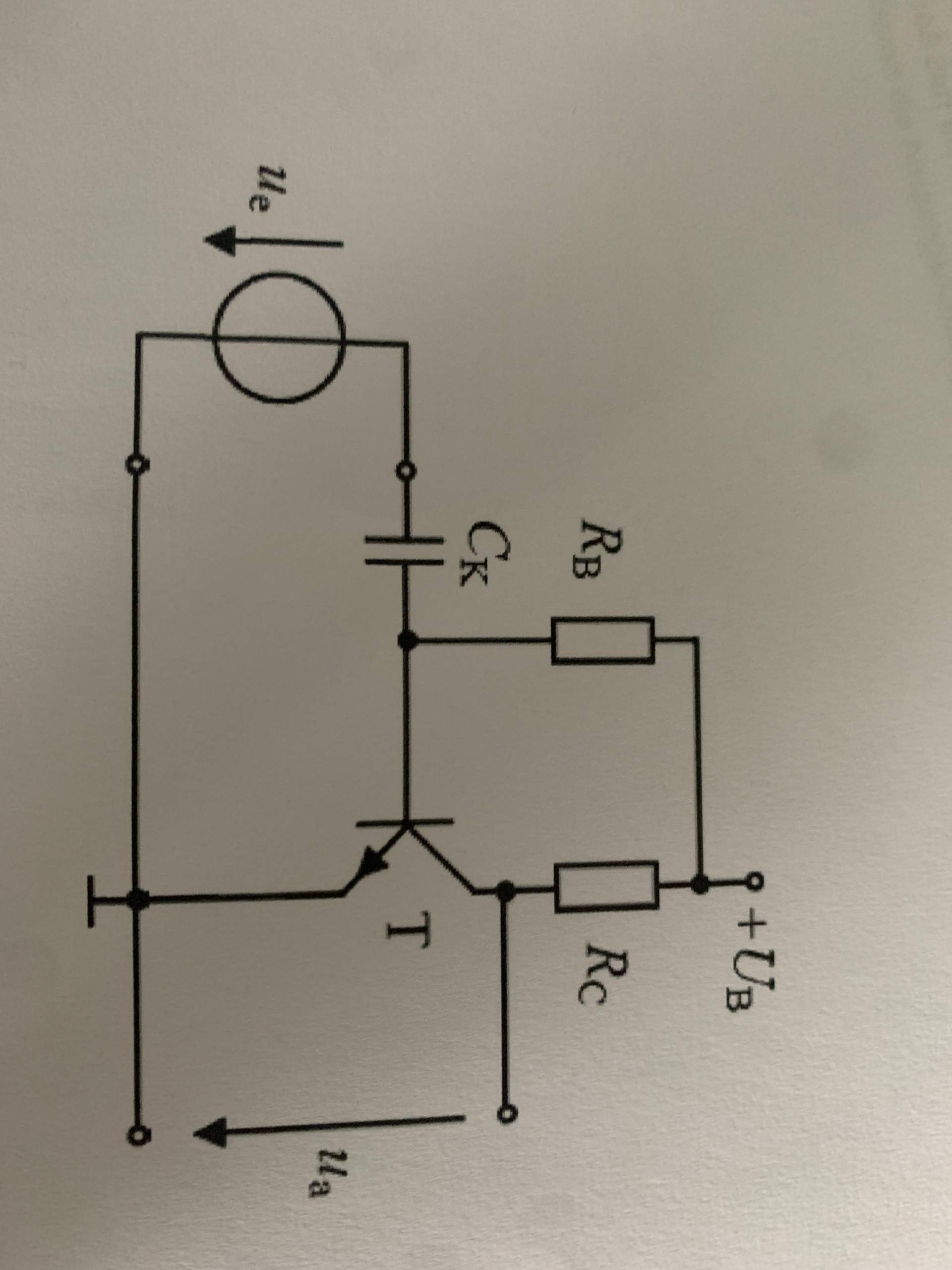 Emittergrundschaltung aufgabe? (Technik, Elektronik, Elektrotechnik)