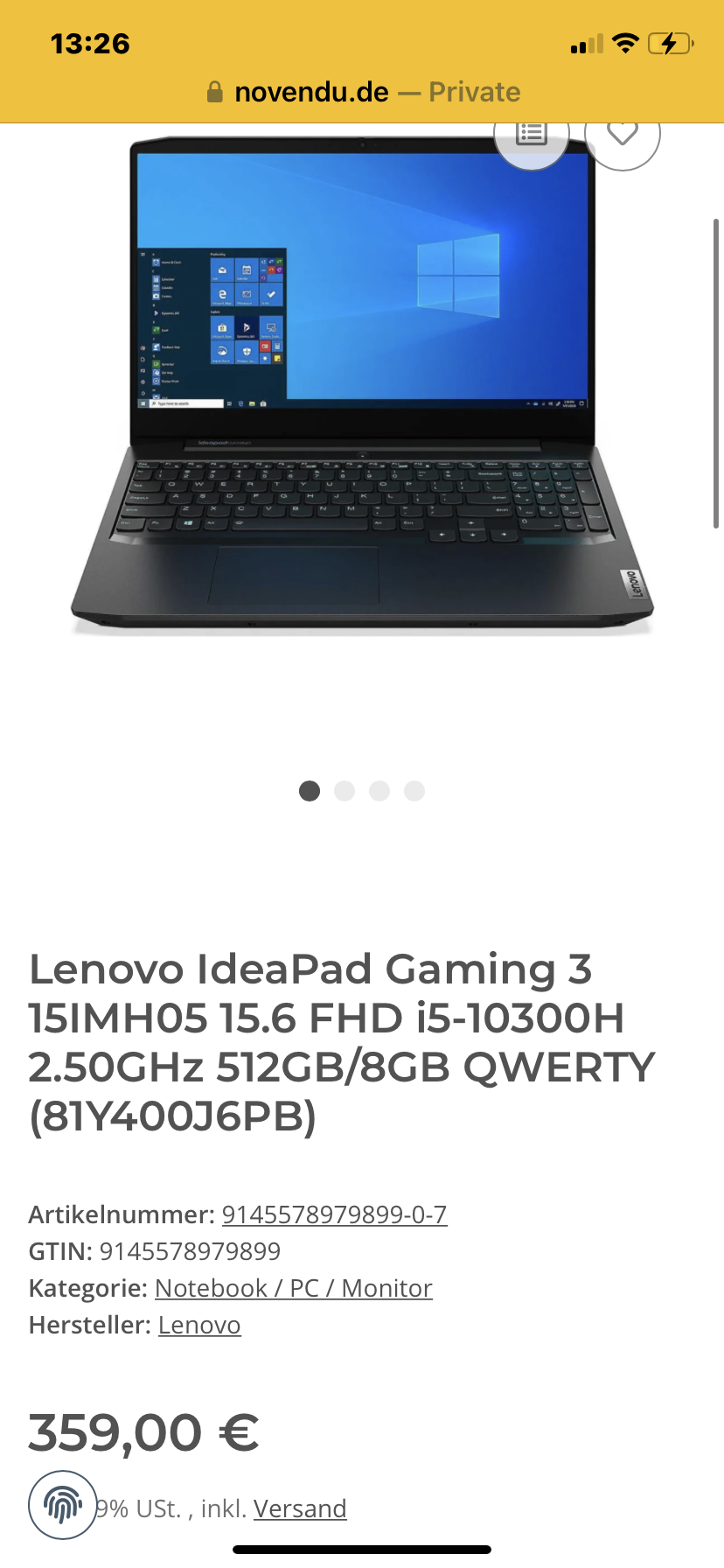 Empfehlt ihr den refurbished Laptop? (PC, Spiele, Studium)