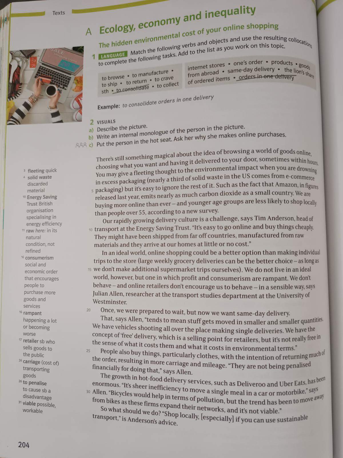 Englisch comment? (Abitur, Grammatik, Hausaufgaben)